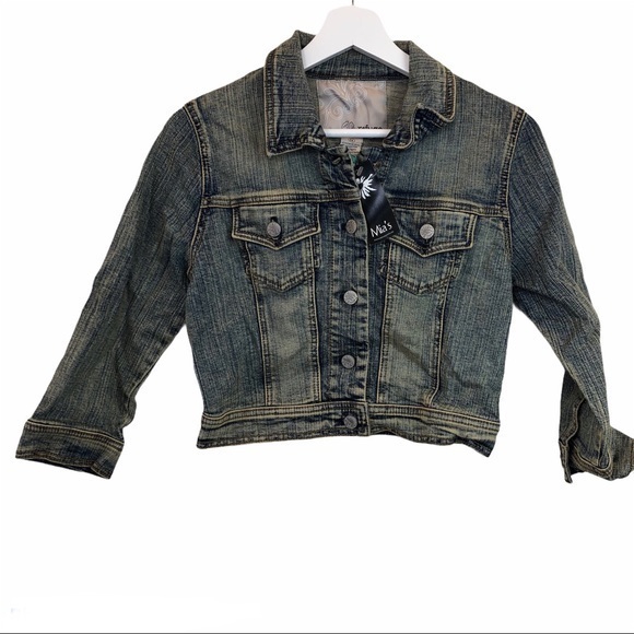 refuge | Jackets & Coats | Refuge Crop Denim Jean Premium Jacket | Poshmark